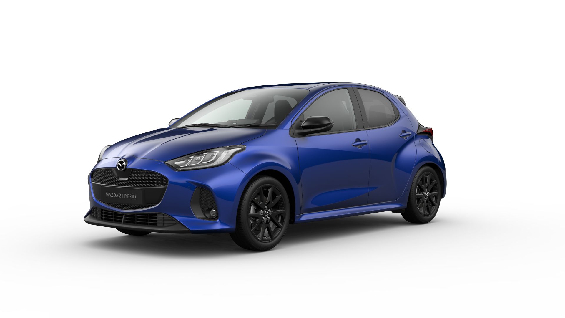 Reserve Your Glass Blue MAZDA2 Hybrid from £600 | Mazda Dealer Reservation